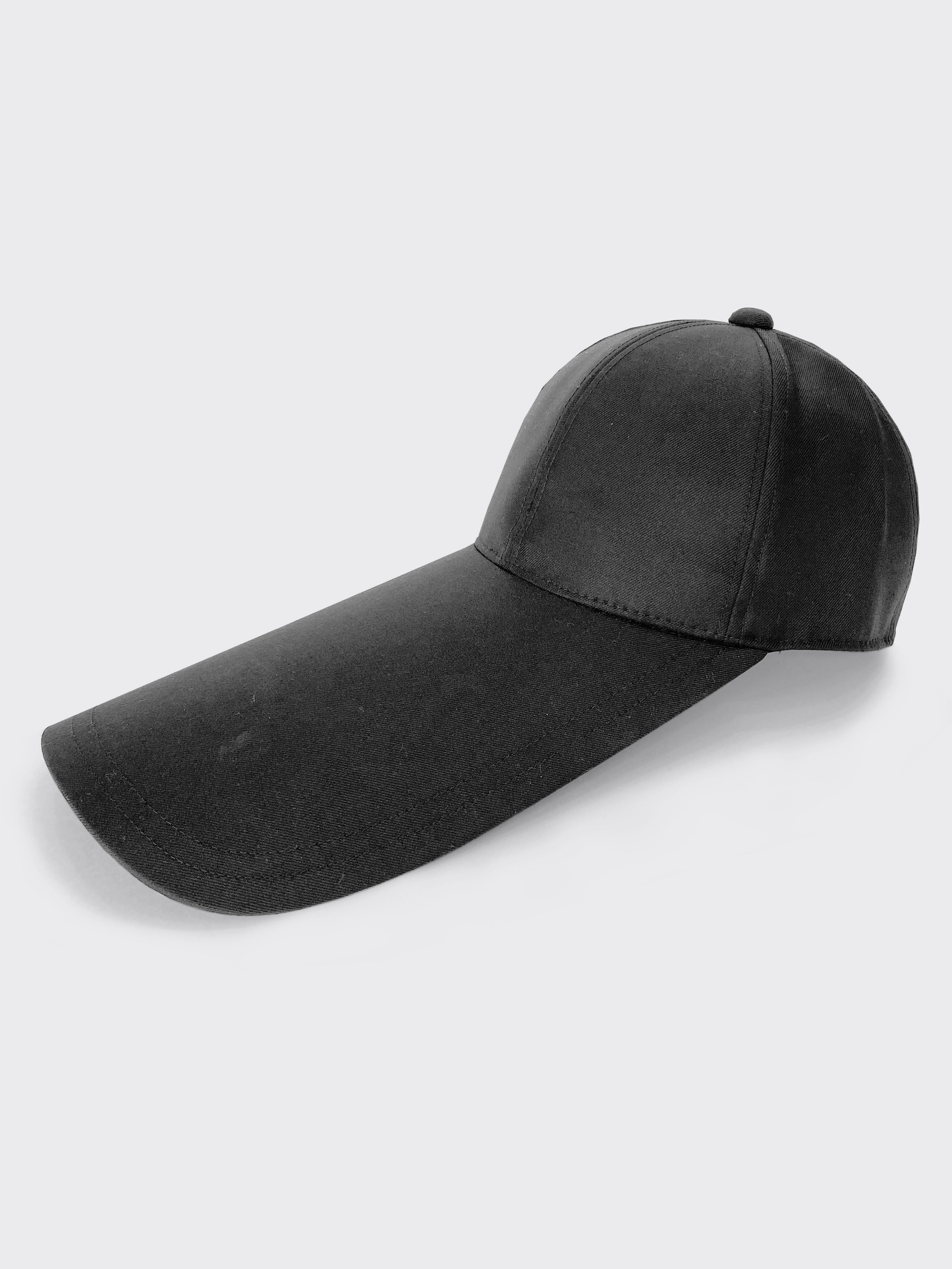 GURTWEIN Black Wool Baseball Cap gurtwein-black-wool-baseball-cap